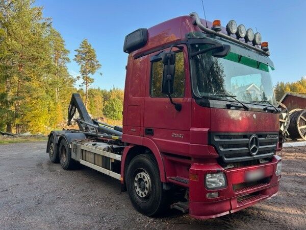 Mercedes-Benz ACTROS 2541 *6x2 *hook JOAB 17 T *EURO 5 kamion rol kiper