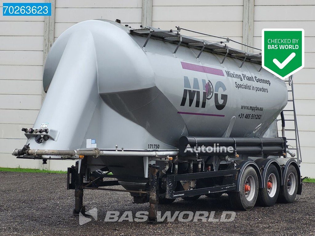 Kässbohrer SSL 35 3 axles Liftachse 35.000Ltr cisterna silos