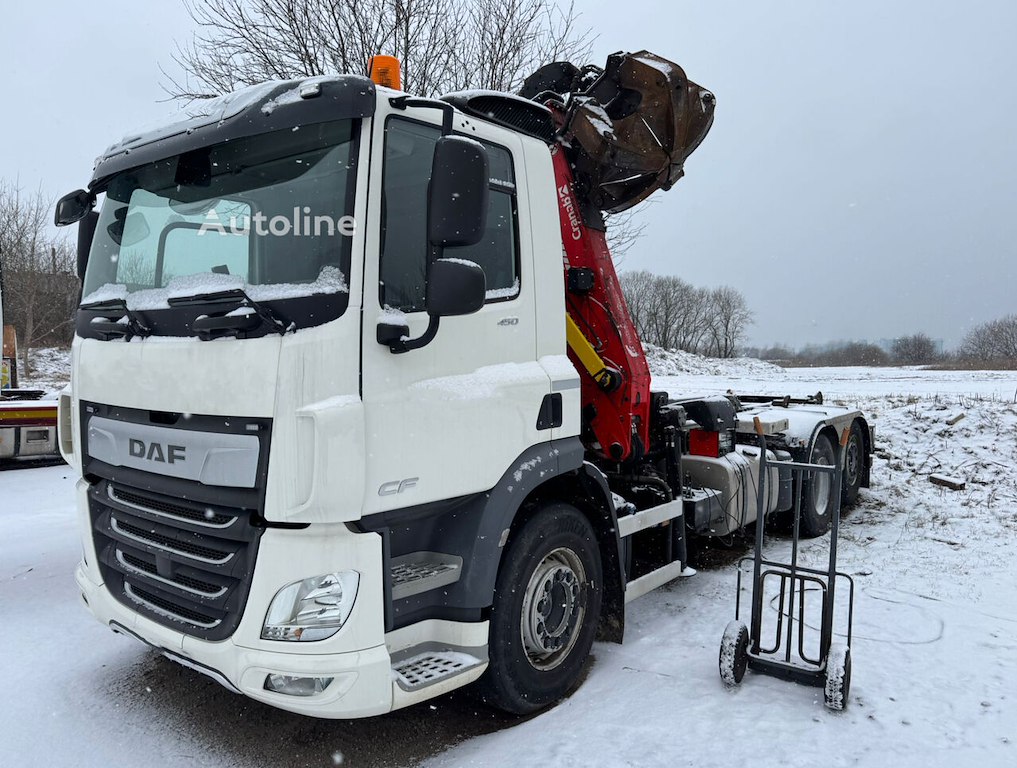 DAF CF450 / FASSI TZ12.2 kamion rol kiper