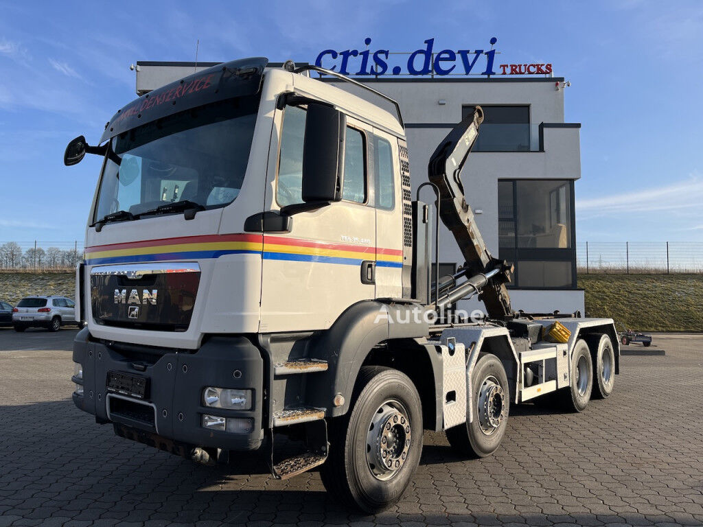 MAN TGS 35.480 8x4 Multilift Abrollkipper 26t AHK kamion rol kiper