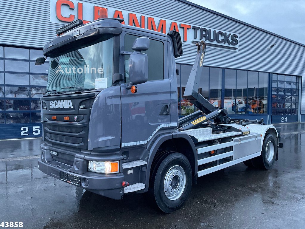 Scania G 410 Euro 6 Retarder Palfinger 15 Ton haakarmsysteem Just 150.6 kamion rol kiper