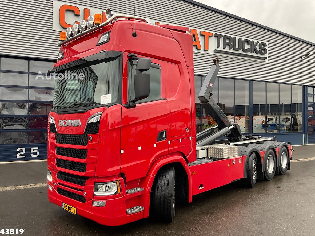 Scania S770 V8 8x2 Euro 6 VDL 25 Ton haakarmsysteem Just 11.115 km! kamion rol kiper