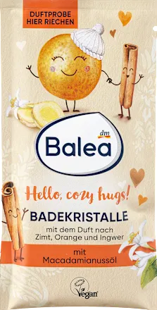 Balea
Hello, cozy hugs! kristali za kupku, 80 g