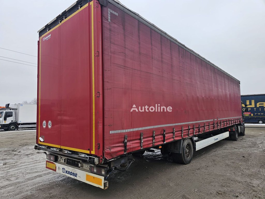 Krone SE Pritsche + Plane mega semi-trailer poluprikolica s ceradom