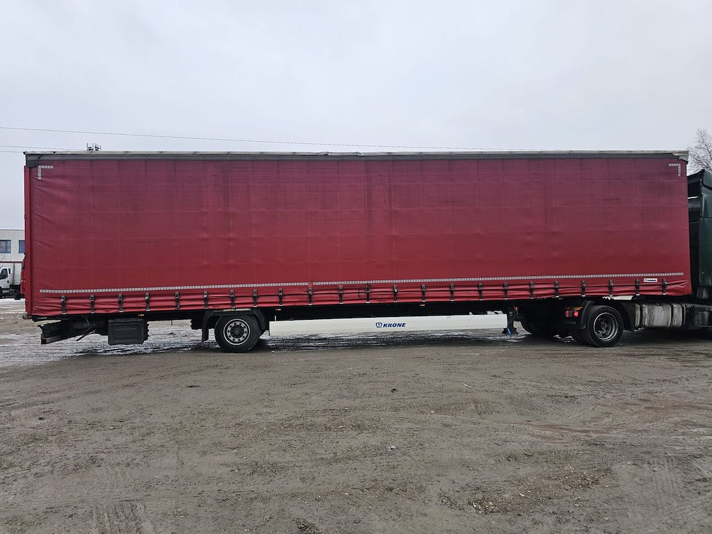 Krone SE Pritsche + Plane mega semi-trailer poluprikolica s ceradom