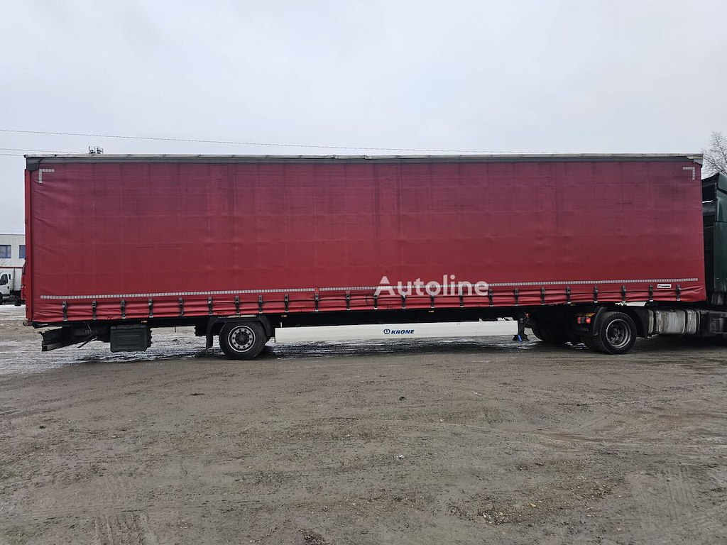 Krone SE Pritsche + Plane mega semi-trailer poluprikolica s ceradom