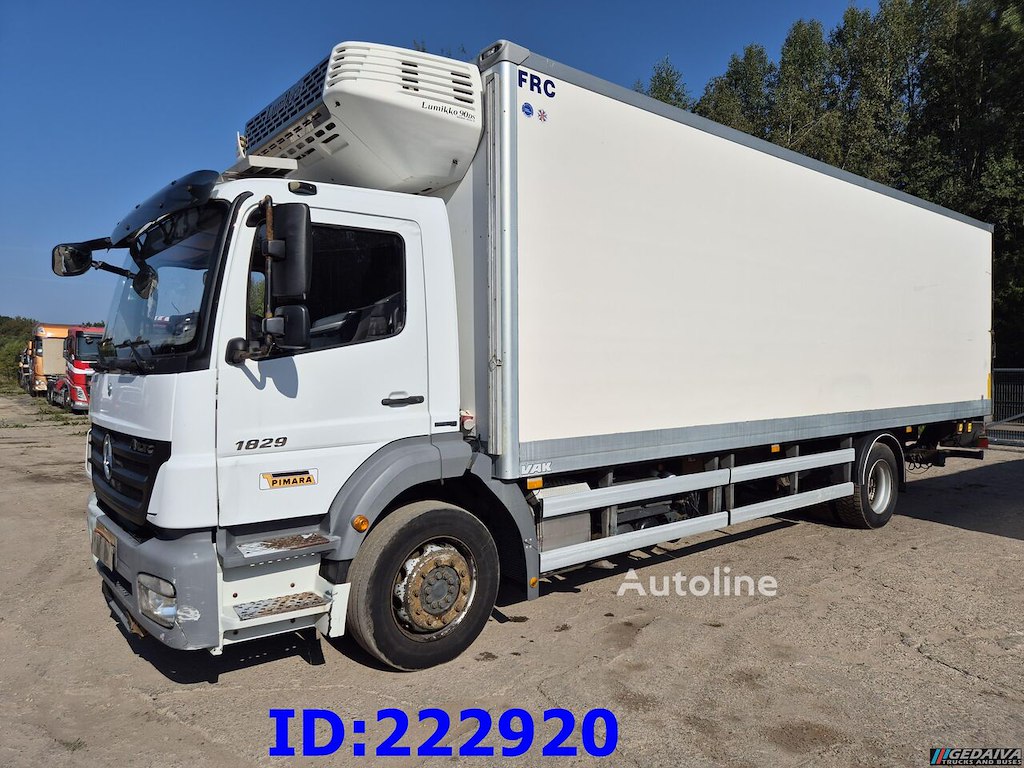 Mercedes-Benz Axor 1829 Manual + Tail lift kamion hladnjača