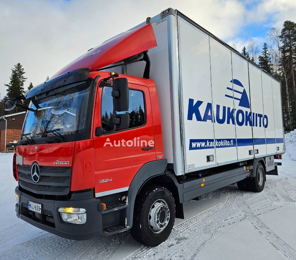 Mercedes-Benz Atego 1524 Sivuaukeavakori lämmittimellä, perälaut kamion hladnjača