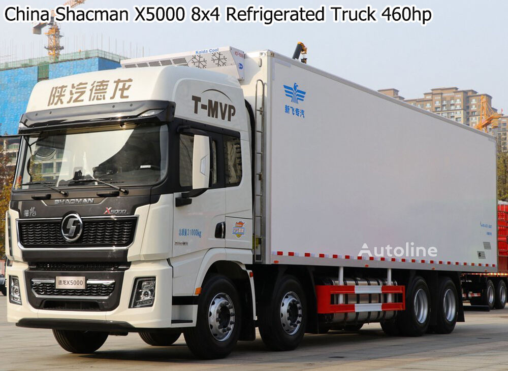 Shacman China Shacman X5000 8x4 Refrigerated Truck Price kamion hladnjača