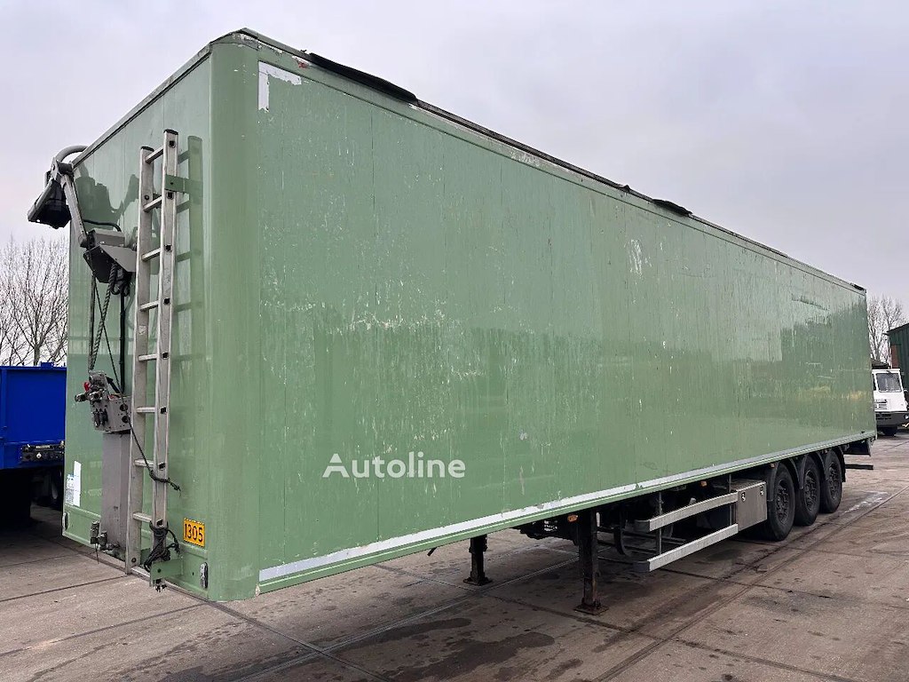 Knapen Trailers K100, 1E + 3E LIFT AXLE, REMOTE CONTROLE poluprikolica sa pokretnim podom