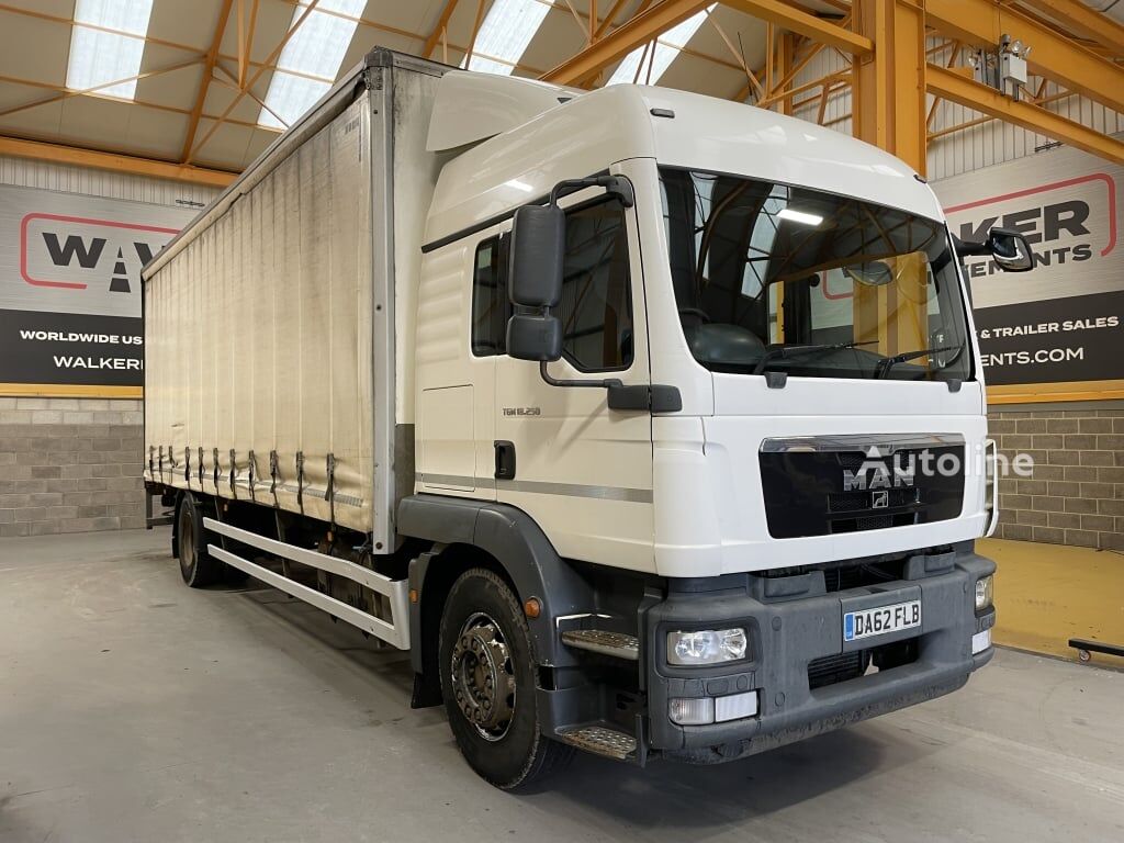 MAN TGM 18.250, EURO 5 4X2 CURTAINSIDER – 2013 – DA62 FLB kamion sa klizna zavesa cerada