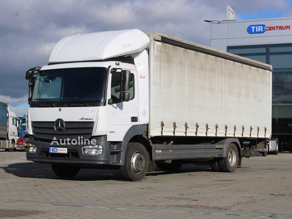 Mercedes-Benz Atego 1224 kamion sa klizna zavesa cerada