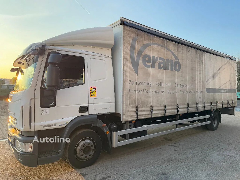 IVECO Eurocargo **120E22-EURO 5-BELGIAN TRUCK** kamion sa klizna zavesa cerada