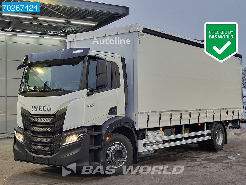 Novi IVECO S-Way 400 4X2 19tonner ACC 2000kg Ladebordwand Navi Euro 6 kamion sa klizna zavesa cerada