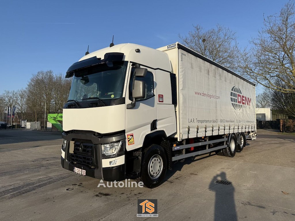 Renault T380 LADEBORDWAND - BELGIUM TOP TRUCK kamion sa klizna zavesa cerada