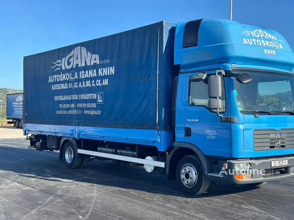 MAN TGL 12.210 kamion s ceradom