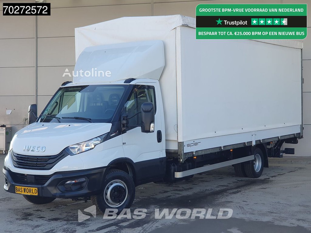 IVECO Daily 72C21 Automaat Bakwagen Zeilen Laadklep Schuifzeil Meubelb kamion s ceradom