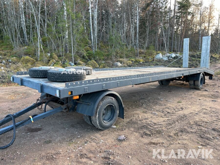 Prodaje se Balvagn / maskinvagn prikolicu za građevinske strojeve na aukciji