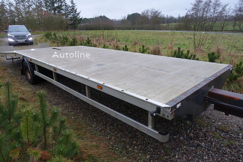 Dapa HMF 1-axle 6,5t machine trailer prikolica za građevinske strojeve