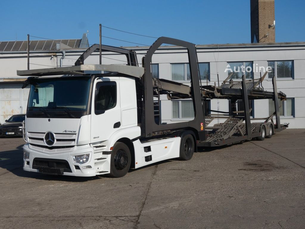 Mercedes-Benz Actros 1843 autotransporter + prikolica autotransportera