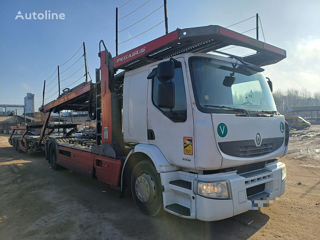 Renault autotransporter + prikolica autotransportera