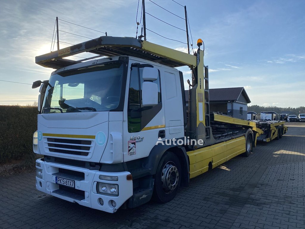 IVECO Stralis autotransporter + prikolica autotransportera