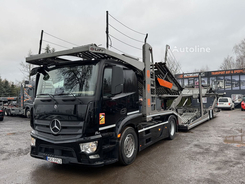 Mercedes-Benz 1843 +LOHR Certyficat VDI autotransporter