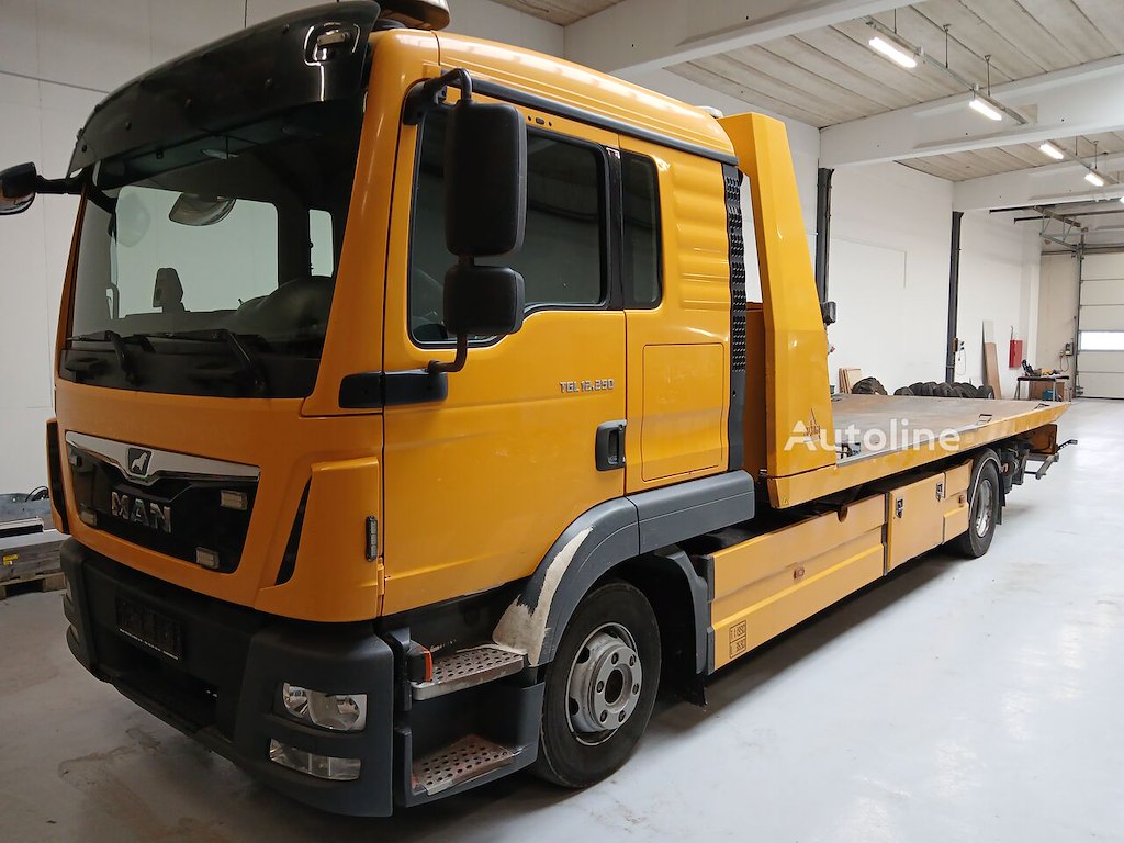 MAN TGL 12.250 Slide/Underlift/Winde 6-seat Euro6 šlep auto