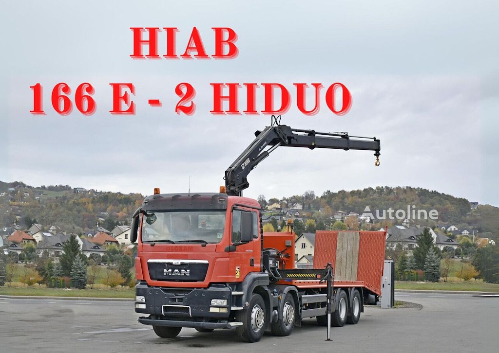 MAN TGS 35.360* HIAB 166 E-2 HIDUO * FUNK * TOP šlep auto