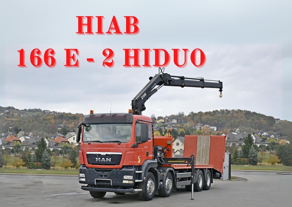 MAN TGS 35.360* HIAB 166 E-2 HIDUO * FUNK * TOP šlep auto