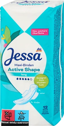 Jessa
ACTIVE SHAPE maxi higijenski ulošci - dugi, 12 kom