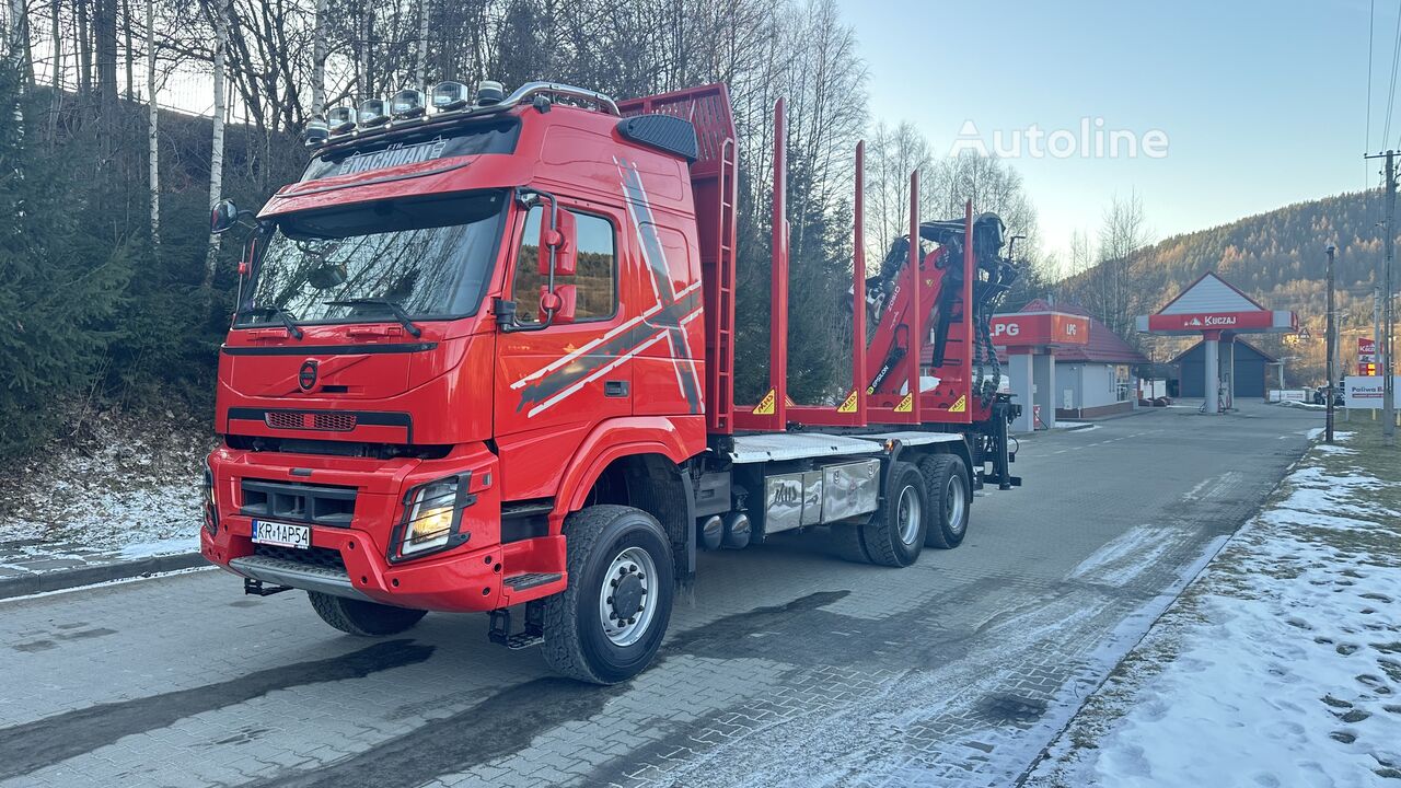 Volvo FMX 540 6x6 kamion za prevoz drva