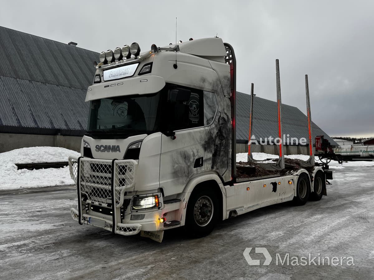 Prodaje se Scania R650 kamion za prevoz drva na aukciji