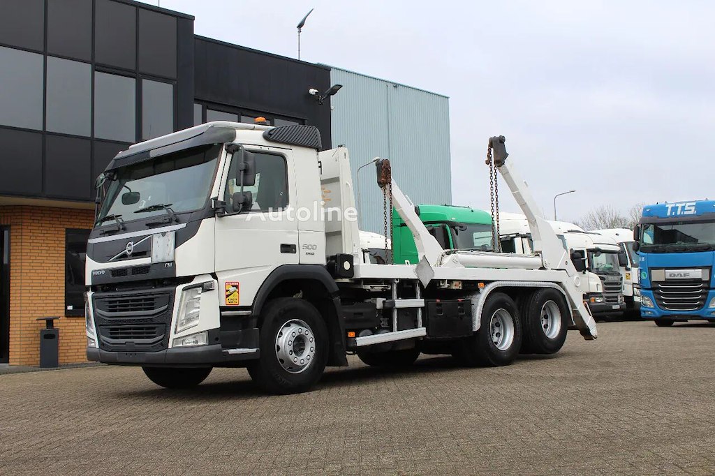 Volvo FM 500 * EURO6 * 6X2 * LIFT AXLE * kamion autopodizač kontejnera