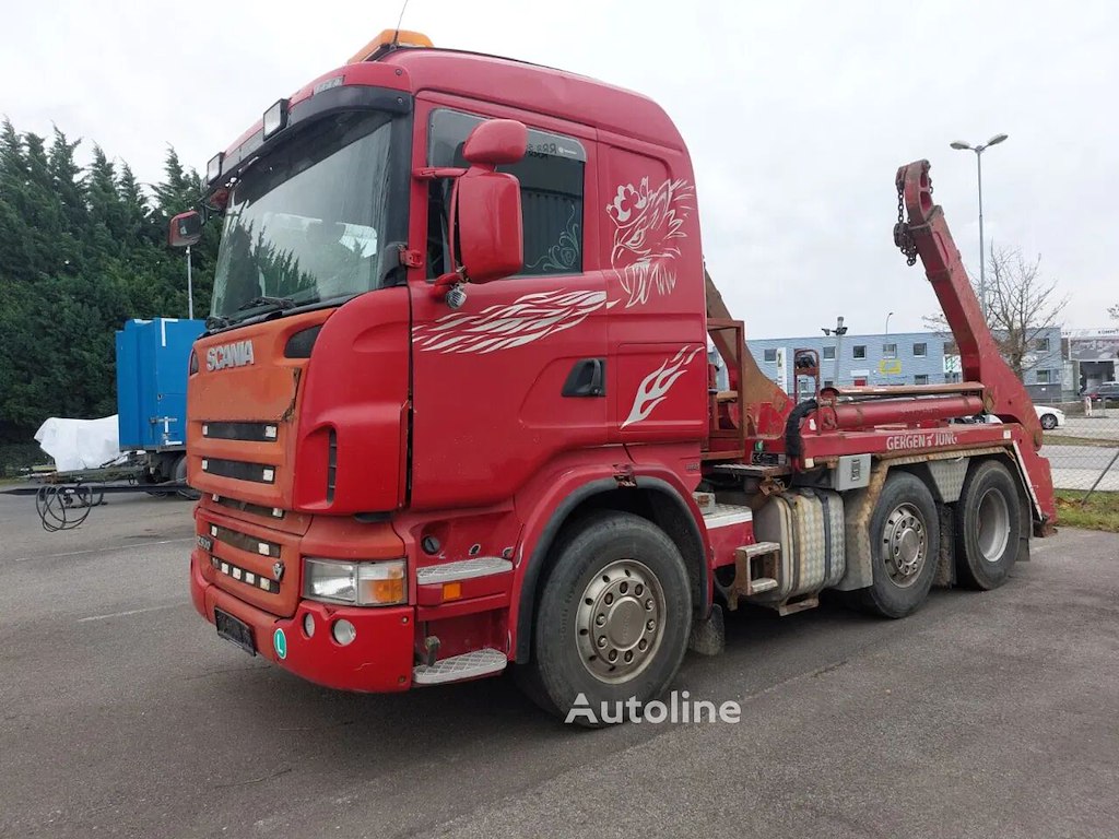 Scania R500 V8 LB6x2/4HNB E5 GERGEN TAK-VL-Adonis kamion autopodizač kontejnera