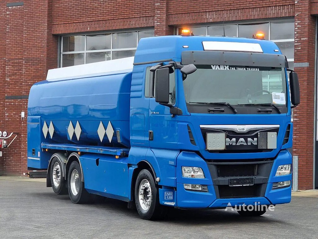 MAN TGX 26.440 6x2 - Fuel - 3 compartments - 20.500 L - Euro 6 - Ful autocisterna