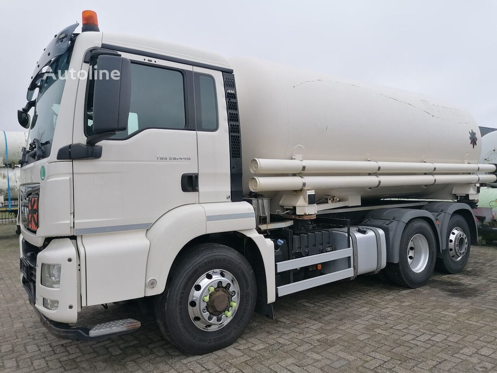 Visser MAN TGS L.2007.46.003 6x2 -19512 L Gas tank truck autocisterna