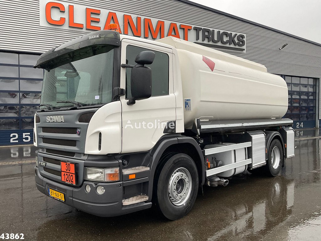 Scania P 230 Euro 5 Dijssel 16m³ RVS Tankwagen autocisterna