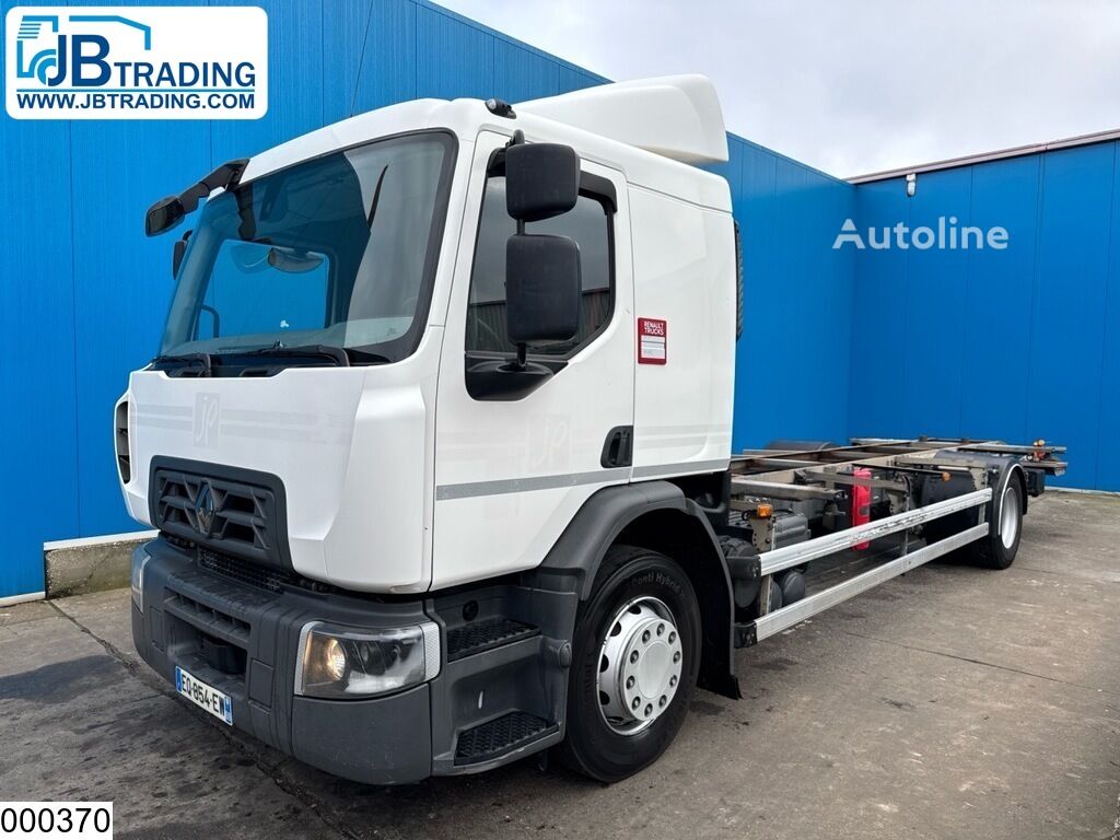 Renault D Wide 430 EURO 6, Retarder, Dhollandia, BDF vozilo za prevoz kontejnera