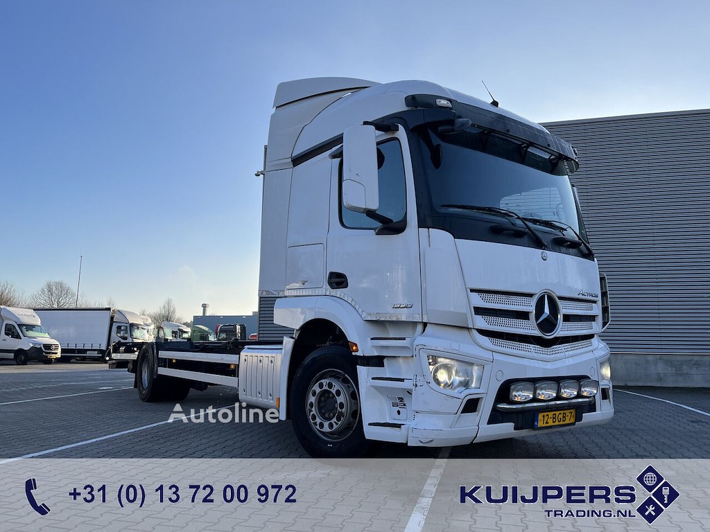 Mercedes-Benz Actros 1830 StreamSpace / 604 dkm / BDF System vozilo za prevoz kontejnera