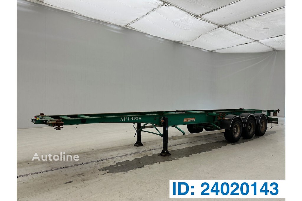 Fruehauf Skelet 2 x 20-40 ft vozilo za prevoz kontejnera