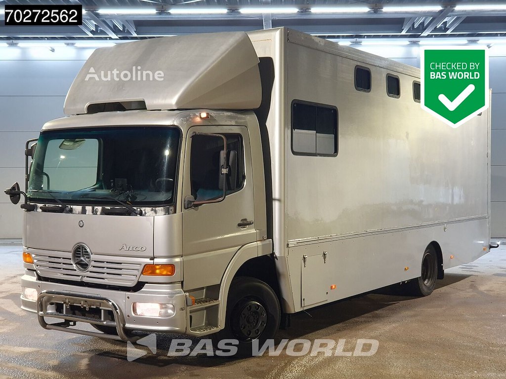 Mercedes-Benz Atego 1217 4X2 Horse truck 6 horses Manual Steelsuspension Euro kamion za prevoz konja