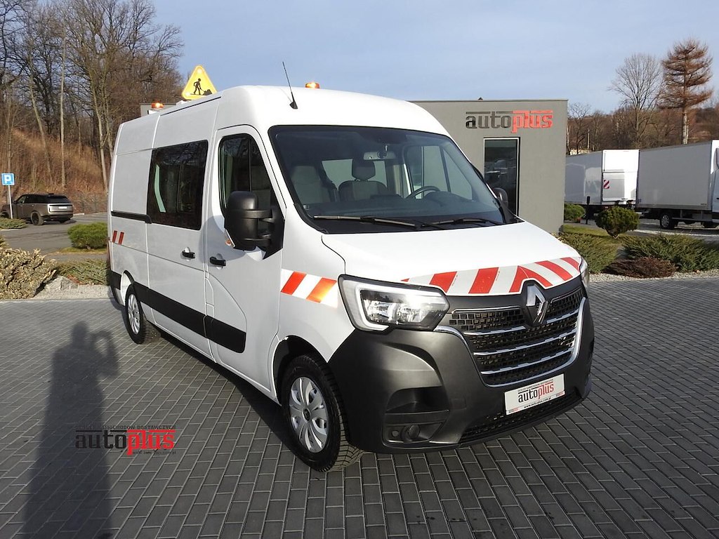 Renault MASTER FURGON BRYGADÓWKA 7 MIEJSC TEMPOMAT KLIMATYZACJA LEDY 1 kombi minibus