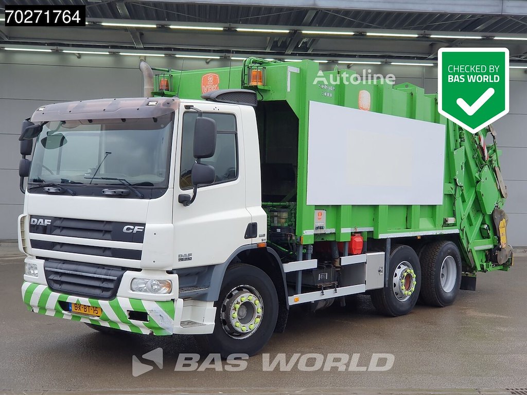 DAF CF75.250 6X2 NL-Truck Mol Pusher 2000 CB011/EUROLIFT Euro 5 kamion za smeće