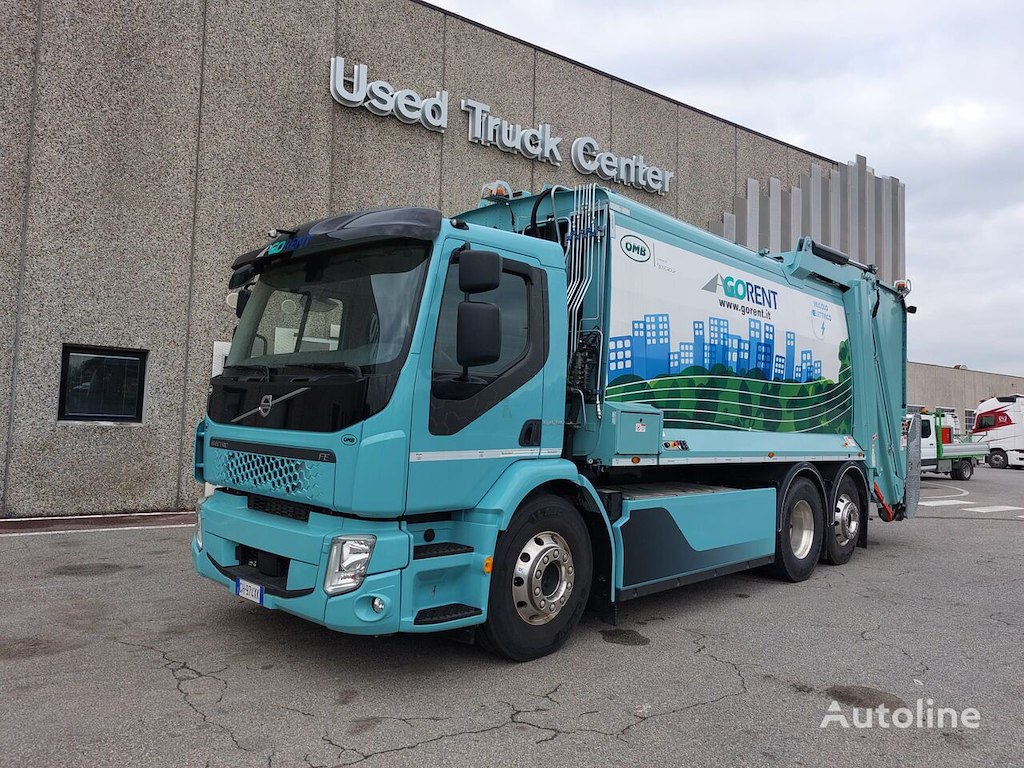 Volvo FE450 6X2 100% ELETTRICO pres kontejner