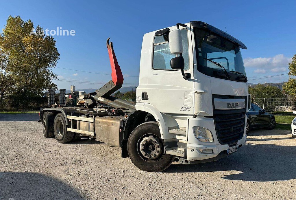 DAF CF 440 21t kablys pres kontejner