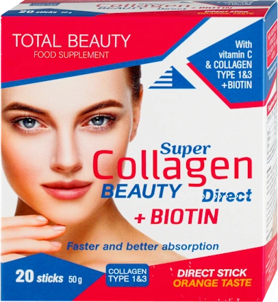 SUNLIFE
Super Collagen BEAUTY Direct, 65 g
Dodatak ishrani