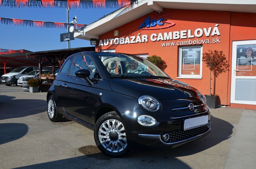 FIAT 500 Cabrio 1,2 AT/5 hečbek