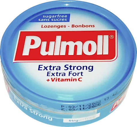 Pulmoll
Pulmoll bombone - Extra Strong + Vitamin C, 45 g