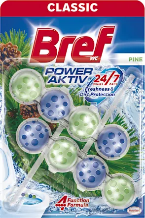 Bref
DUO PACK POWER AKTIV - WC osveživač, 100 g